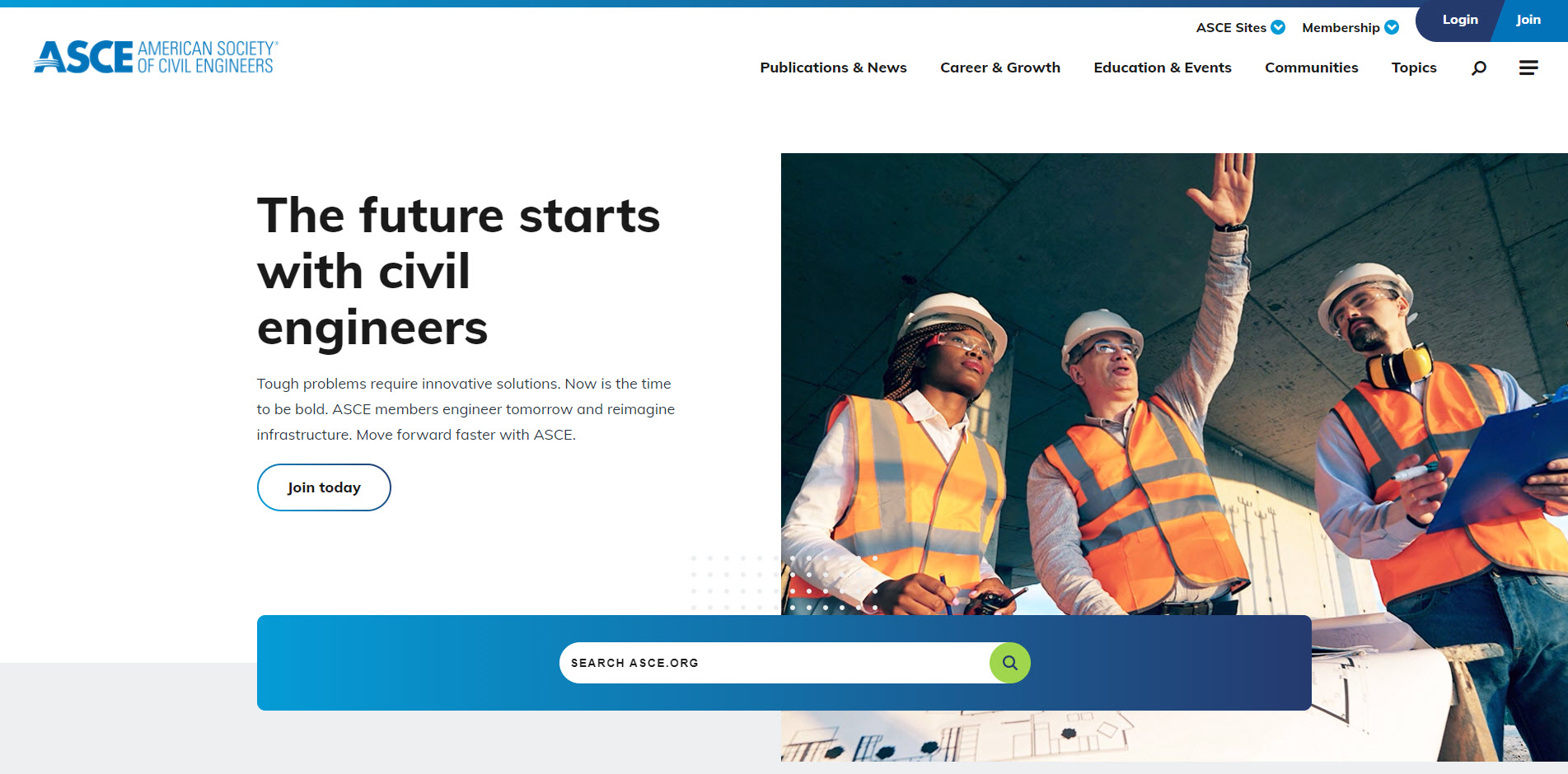 ASCE.org is a new portal to the world of ASCE | ASCE